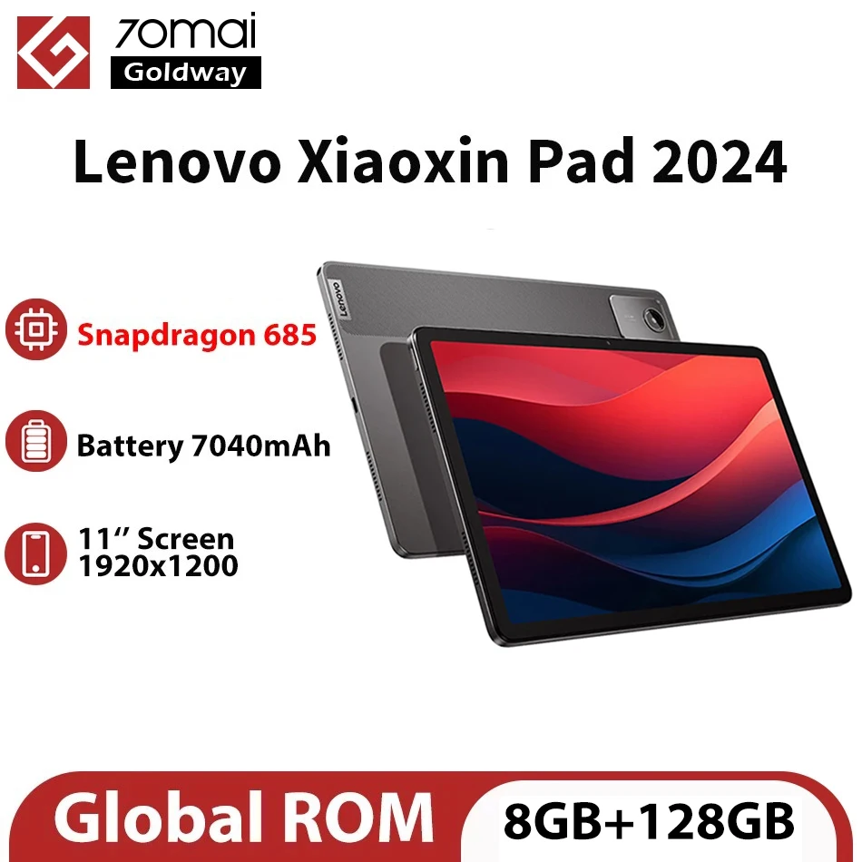 Global-ROM-Lenovo-Xiaoxin-Pad-2024-Wifi-Tablet-8GB-128GB-Snapdragon-685 ...