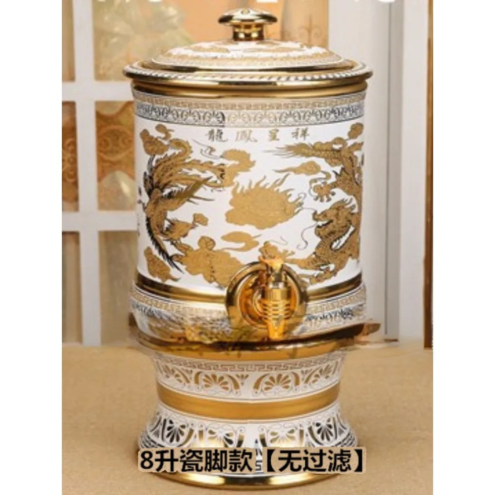 Non-filtered-ceramic-water-tank-water-purifier-with-faucet-base-water ...