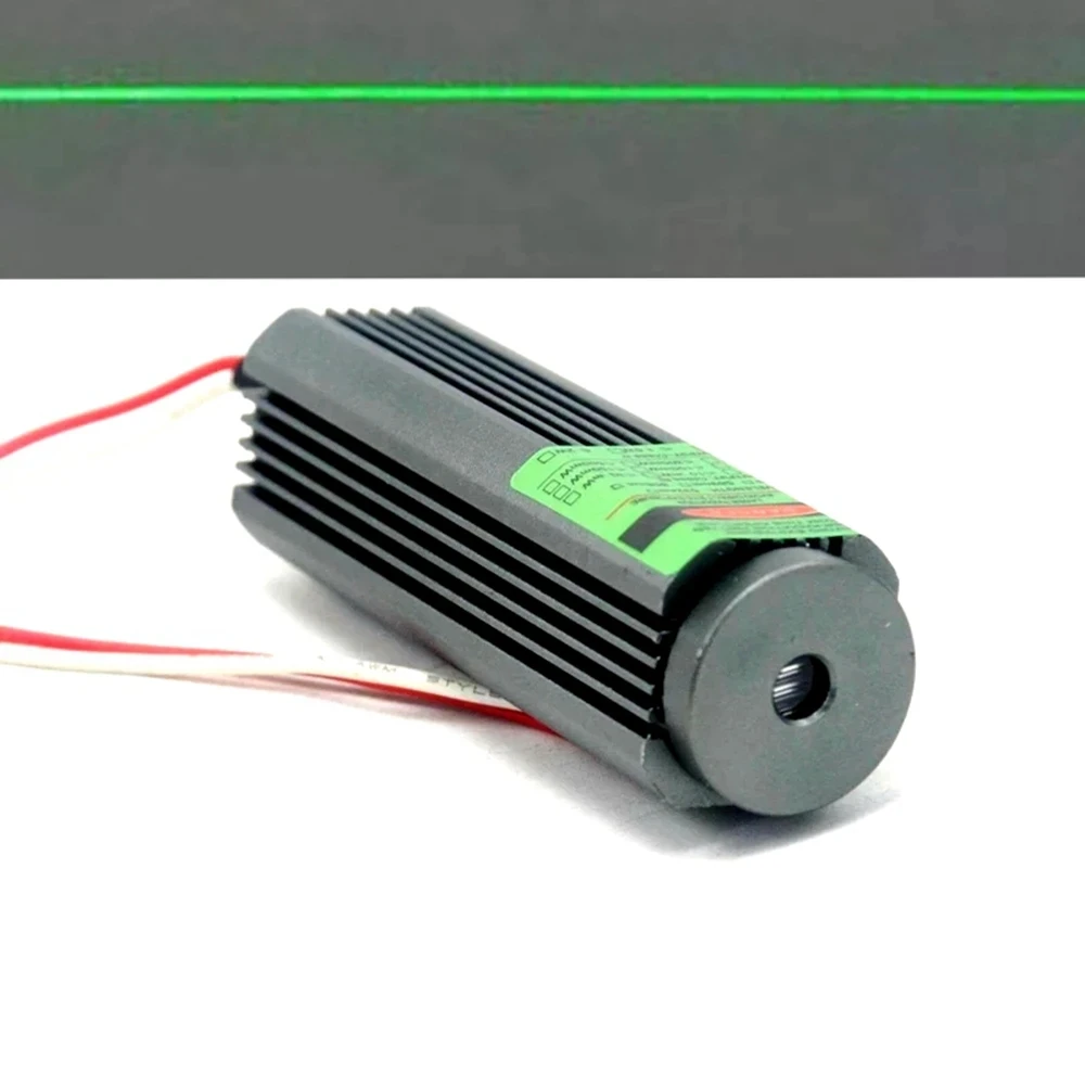 Industrial-532nm-50mW-Line-Green-Laser-Diode-Module-25x75mm-LED ...