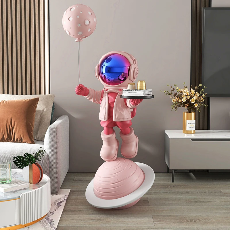 Home-Decor-108CM-Astronaut-Statue-Tray-Storage-Ornaments-Living-Room ...