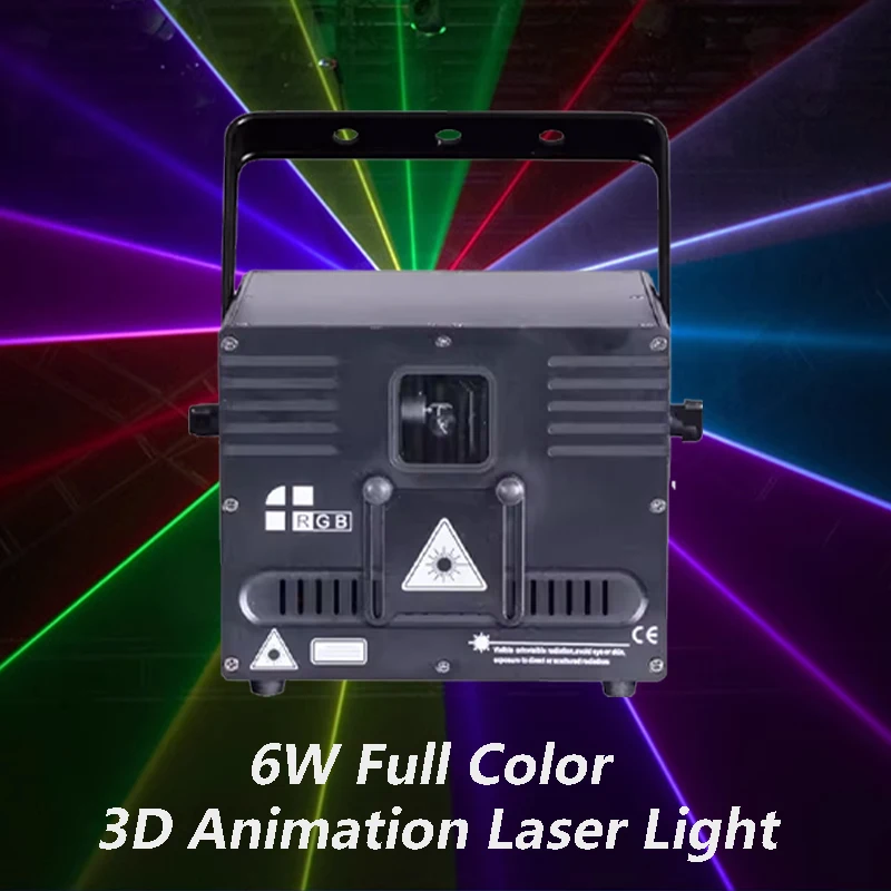 6W-Laser-Light-ILDA-3D-Animation-Effect-Professional-Laser-Projector ...