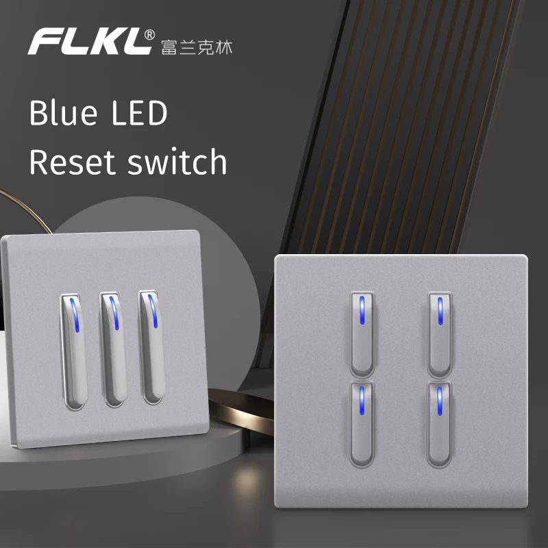 FLKL-LED-Indicators-Plastic-Switches-Wall-mounted-USB-Power-Socket-a ...