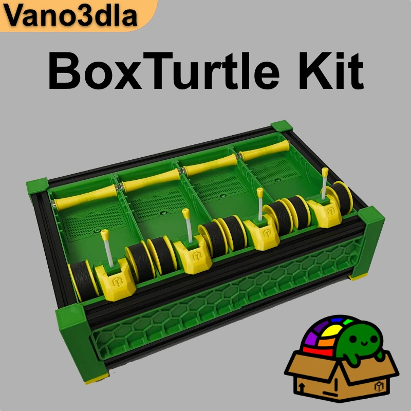 Kit Completo Vano3dla BoxTurtle BT WGB V3 Armoredturtle Tipo B MMU AMS ...