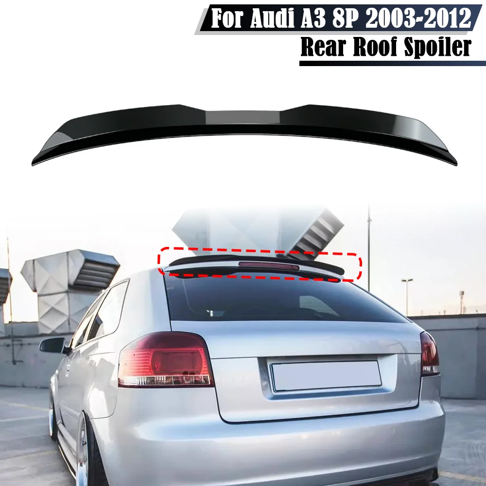 Car Rear Roof Spoiler Lip Extension Rear Trunk Spoiler Lip Wing For ...