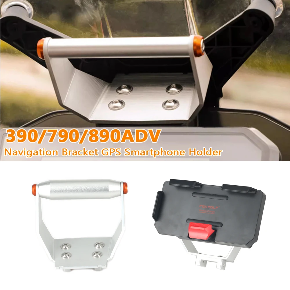 390-790-ADVENTURE-R-S-Motorcycle-Mobile-Phone-GPS-Plate-Navigation ...