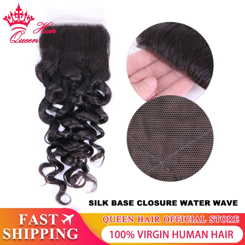 Silk-Base-Closure-Brazilian-Raw-Hair-Water-Wave-Silk-Closure-Virgin ...