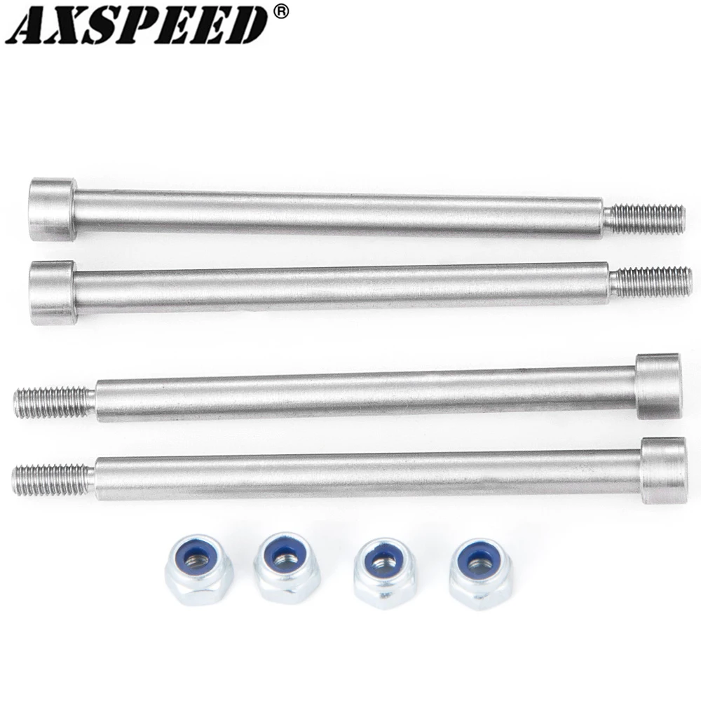AXSPEED-Metal-Threaded-Suspension-Hinge-Pins-A-arm-Pins-M3-Nut-for-1-5 ...
