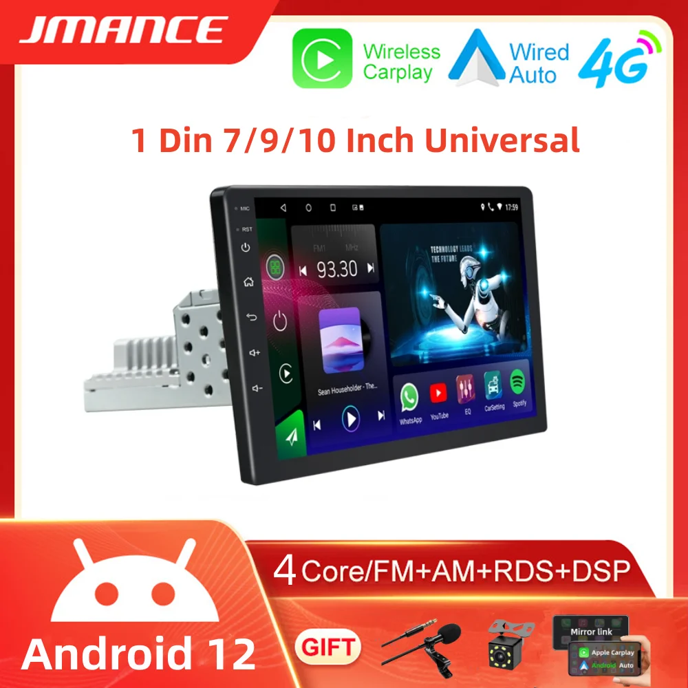 Universal Car Radio Carplay GPS Navigator 7 9 10 Inch Multimedia Player ...