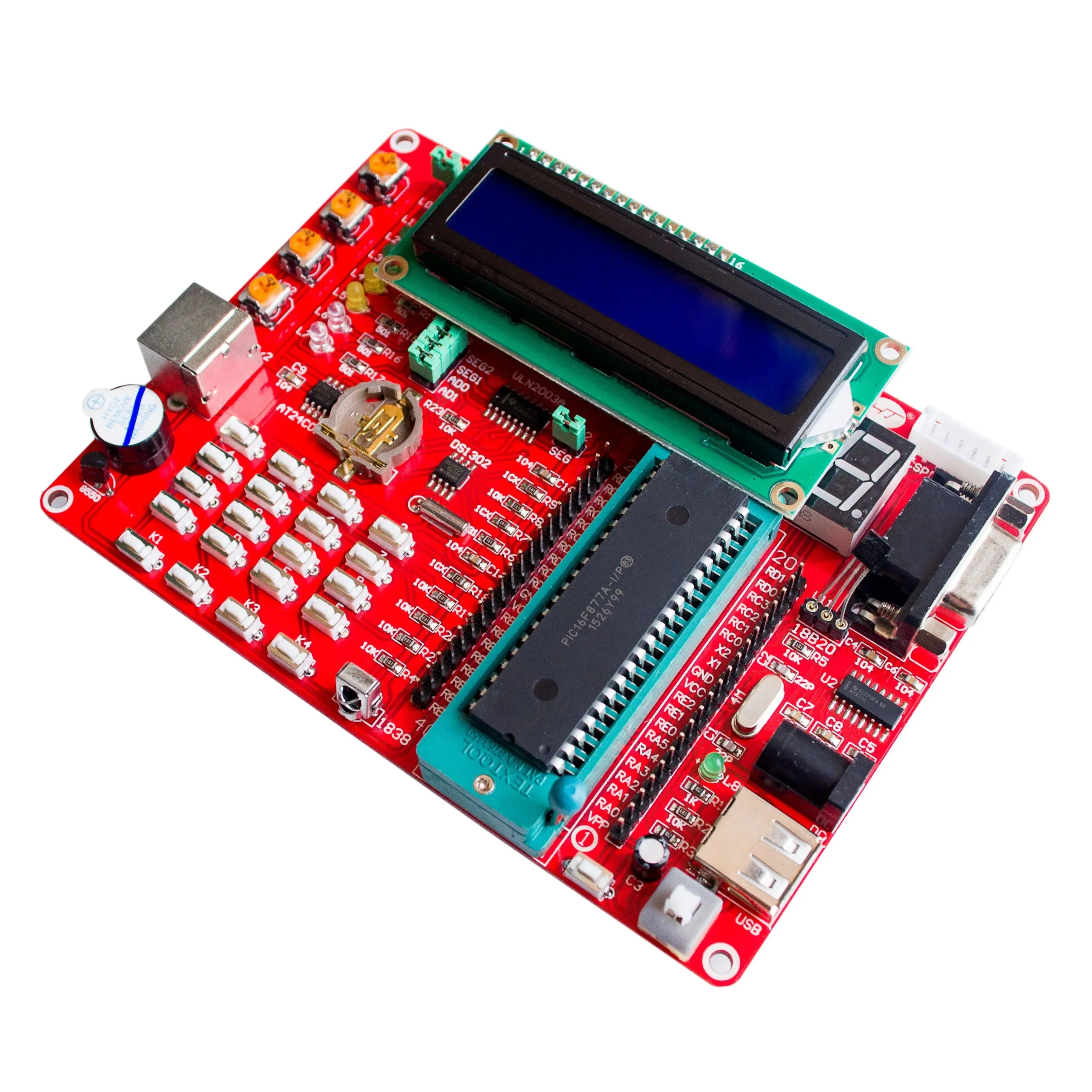 learning board PIC microcontroller experiment board PIC microcontroller ...