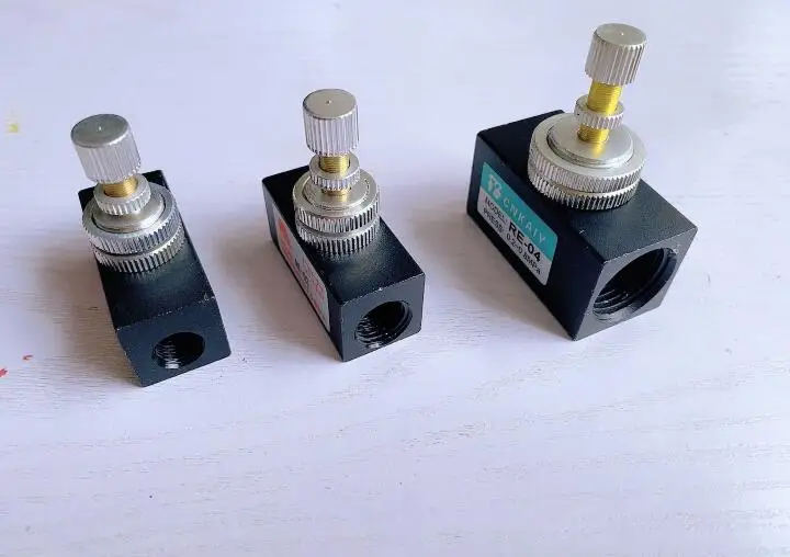 Pneumatic-flow-control-valve-RE-01-RE-02-RE-03-RE-04-one-way-throttle ...