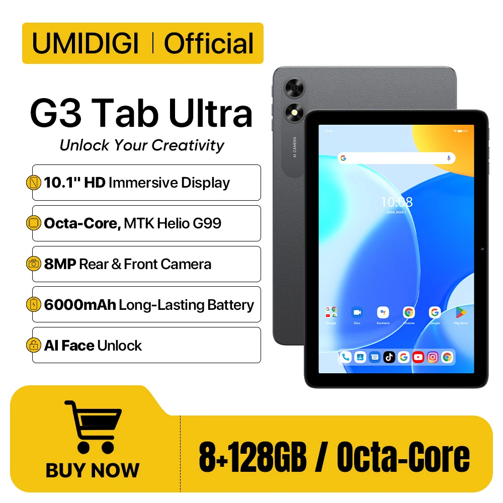 UMIDIGI-Tableta-G3-Tab-Ultra-con-Android-13-dispositivo-HD-de-10-1 ...