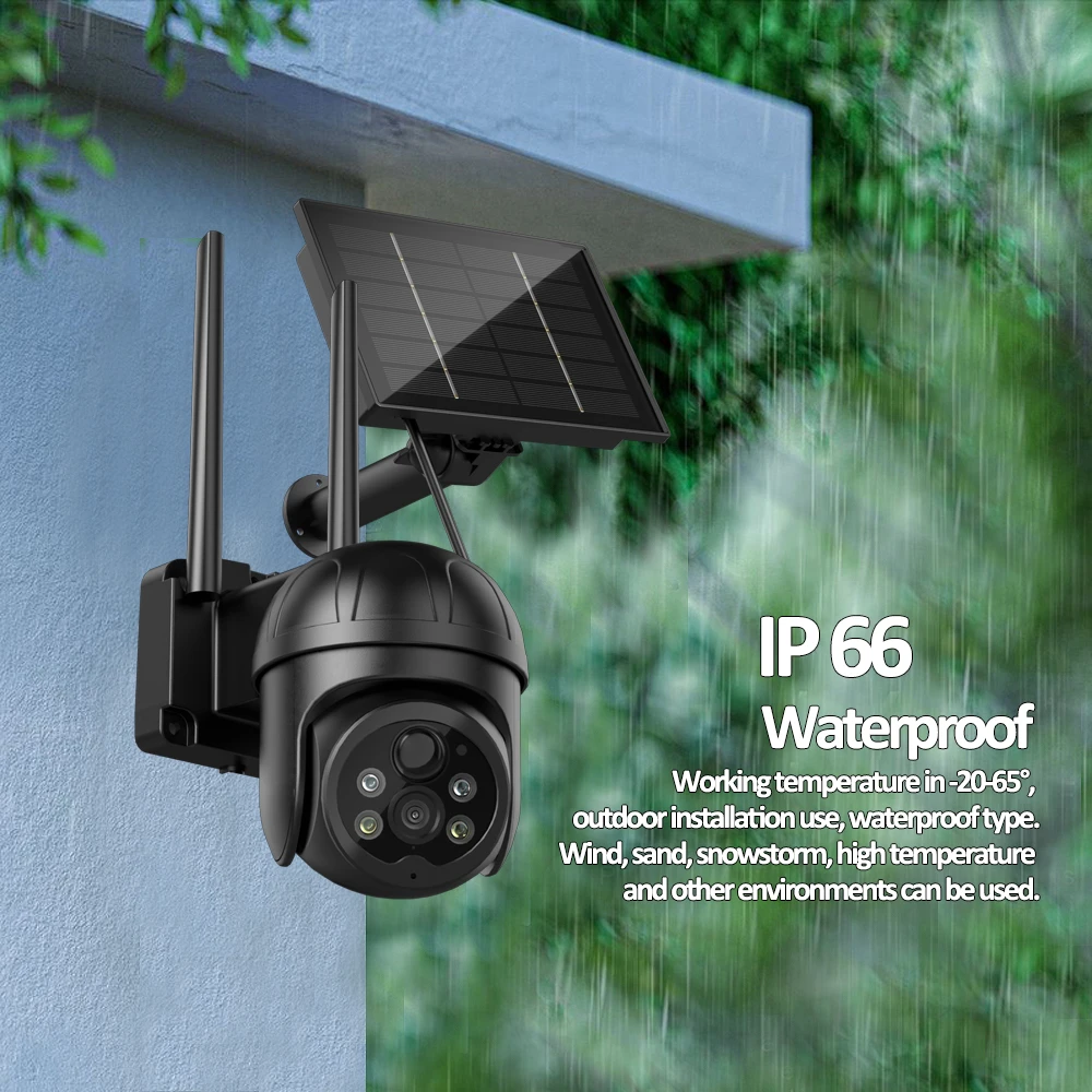 Solar Powered Security Camera Outdoor 4g | Solar Outdoor Surveillance ...