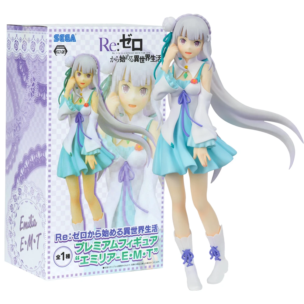 23CM-Anime-Re-Zero-kara-Hajimeru-Isekai-Seikatsu-Emilia-Figure-EMT ...