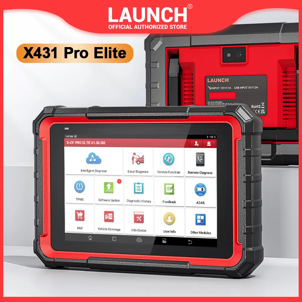 LAUNCH-X431-PRO-Elite-OBD2-herramienta-de-escaneo-de-esc-ner-con-CANFD ...