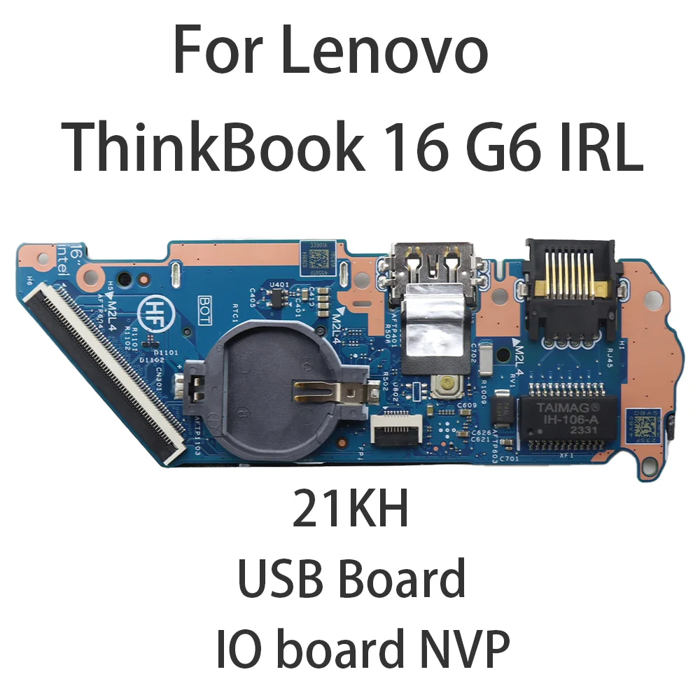 For-Lenovo-ThinkBook-16-G6-IRL-USB-Board-FRU-5C50S25593-21KH-IO-board ...