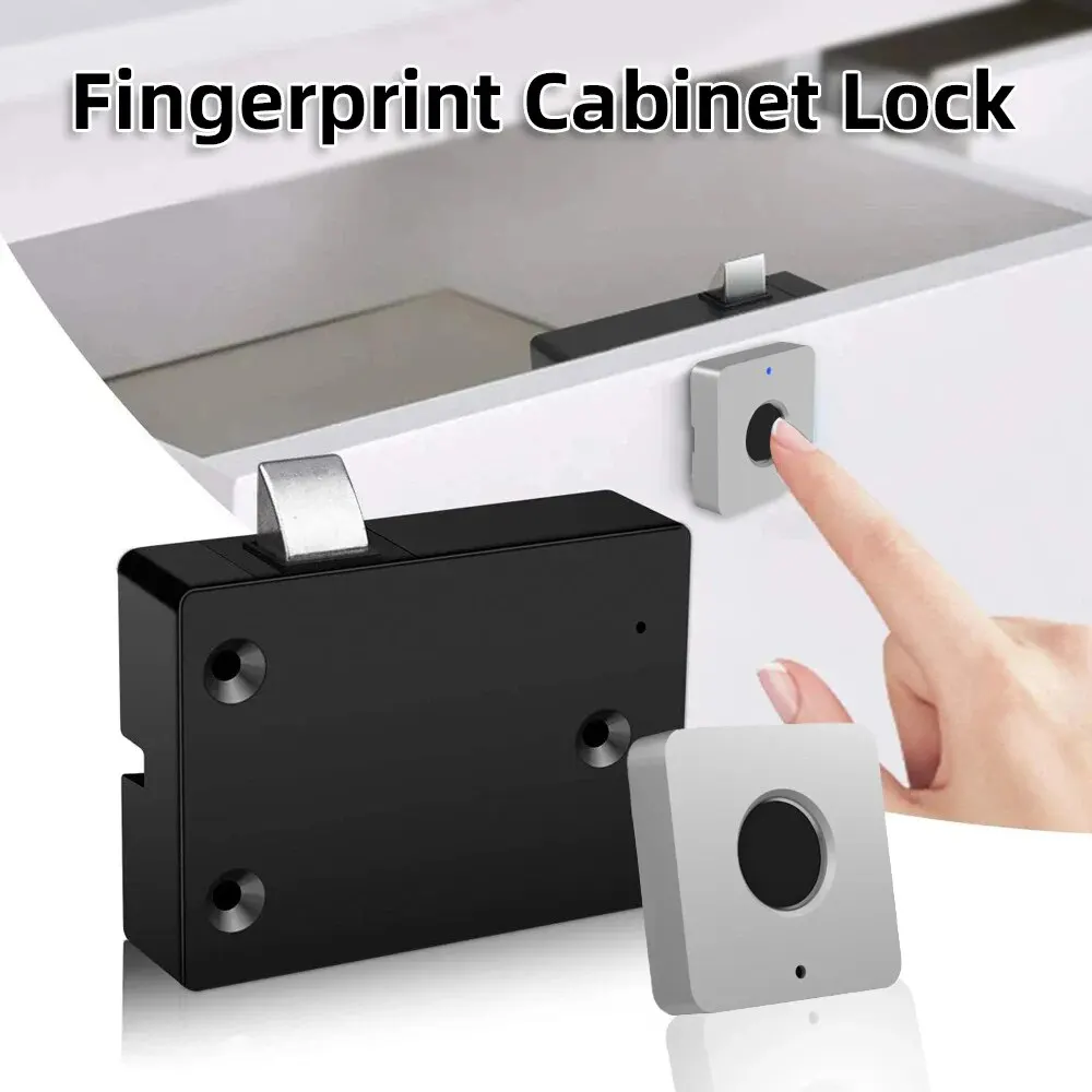1pc-Fingerprint-Cabinet-Lock-Smart-Biometric-Cabinet-Electronic-Lock ...