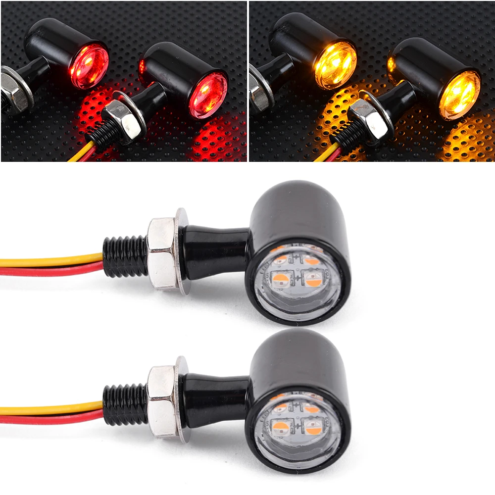M8-Motorcycle-LED-Turn-Signal-Light-Moto-Flashing-Indicators-Stop-Brake ...