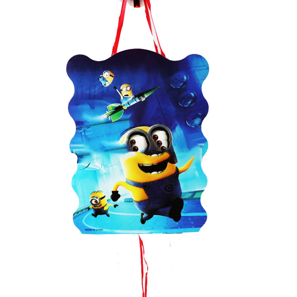 1pcs/lot Minion Theme Pinatas Boys Kids Favors Happy Birthday Events ...