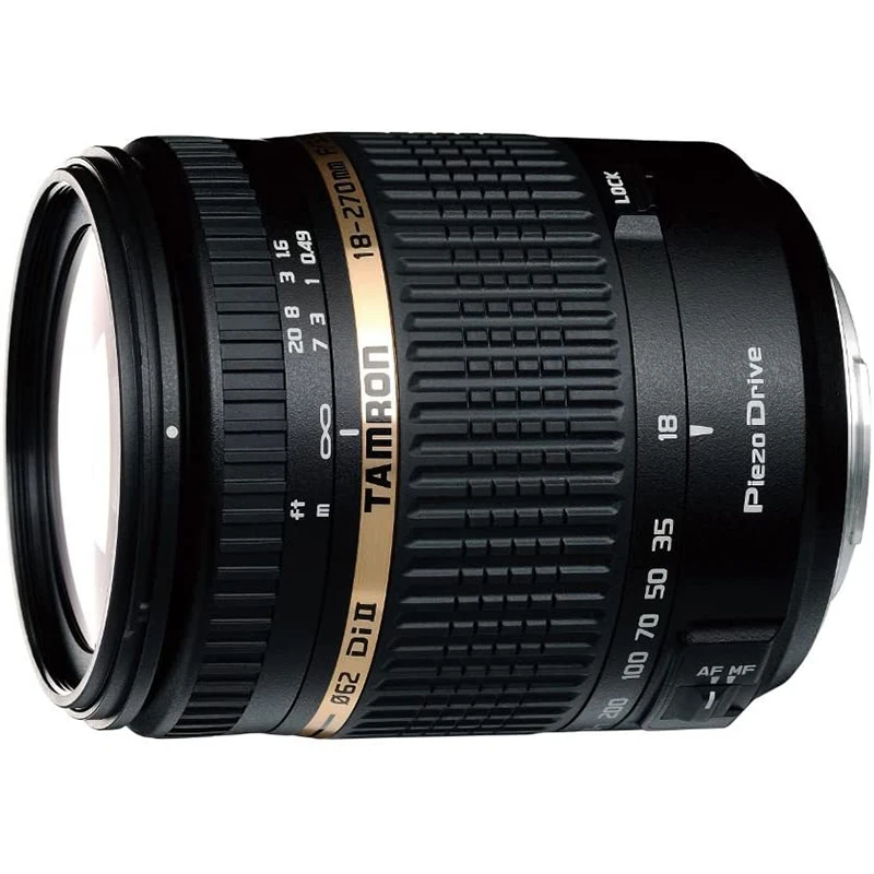 Tamron Auto Focus 18-270mm F/3.5-6.3 Di II PZD All-In-One Zoom Lens ...