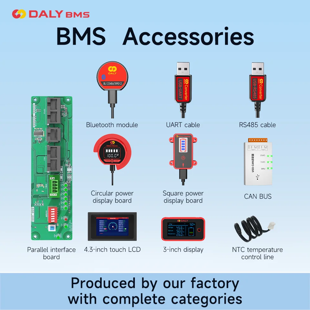 Daly-Bms-Accessary-Power-Display-Board-Usb-R485-Kabel-Usb-Usb-Uart ...