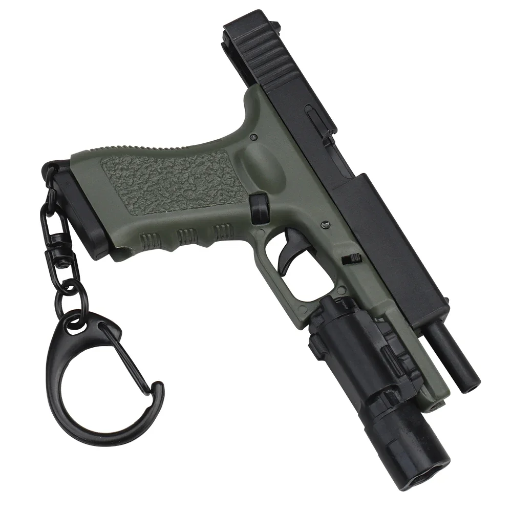 G17-Tactical-Pistol-Model-Keychain-Plastic-1-4-Mini-Gun-Shape-Weapon ...