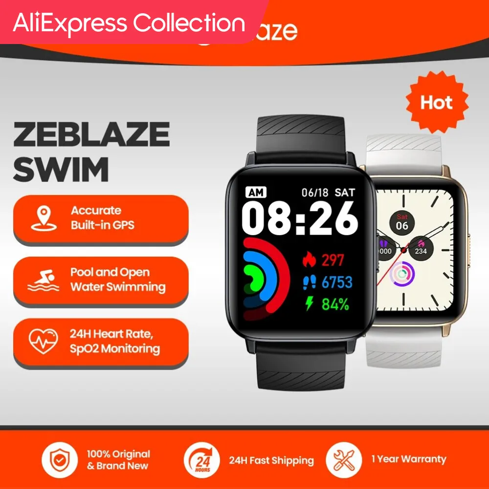 AliExpress Collection Zeblaze Swim GPS Swimming Smart Watch for Pool ...
