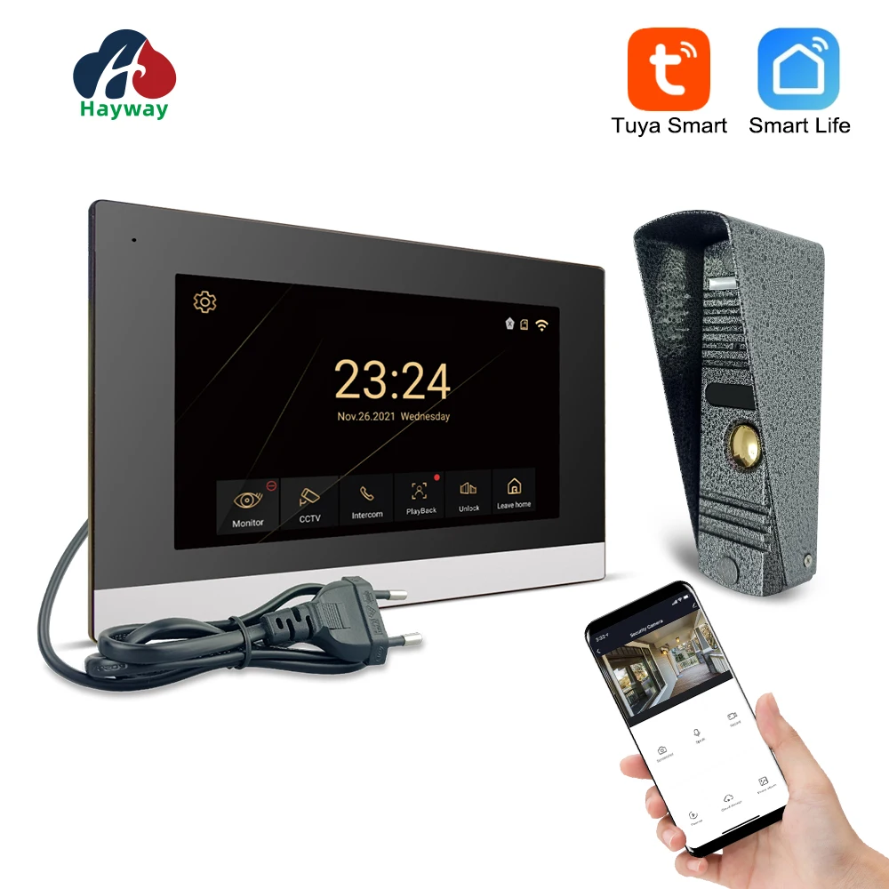 Hayway-Home-Video-Intercom-1080P-Video-Doorbell-Camera-For-Apartment-7 ...