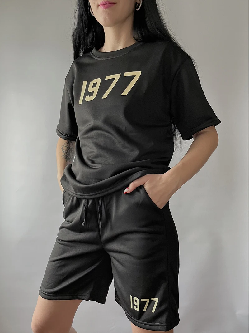 1977-Essentials-Brand-Two-Piece-Short-Sets-Women-2-Piece-Summer ...