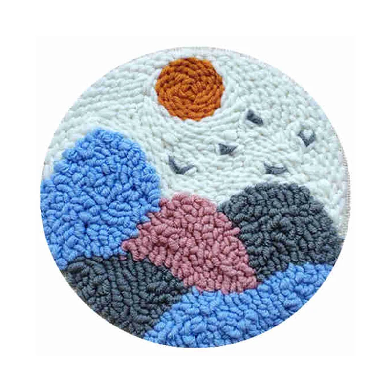 Sights-Punch-Needle-Embroidery-Kits-for-Beginners-No-Tool-No-Hoop-DIY ...