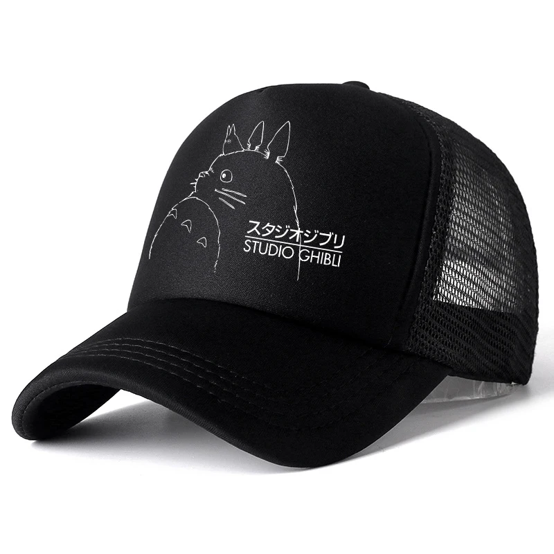 Fashion Totoro Studio Ghibli Mesh Baseball Cap Adjustable SnapbaHats ...