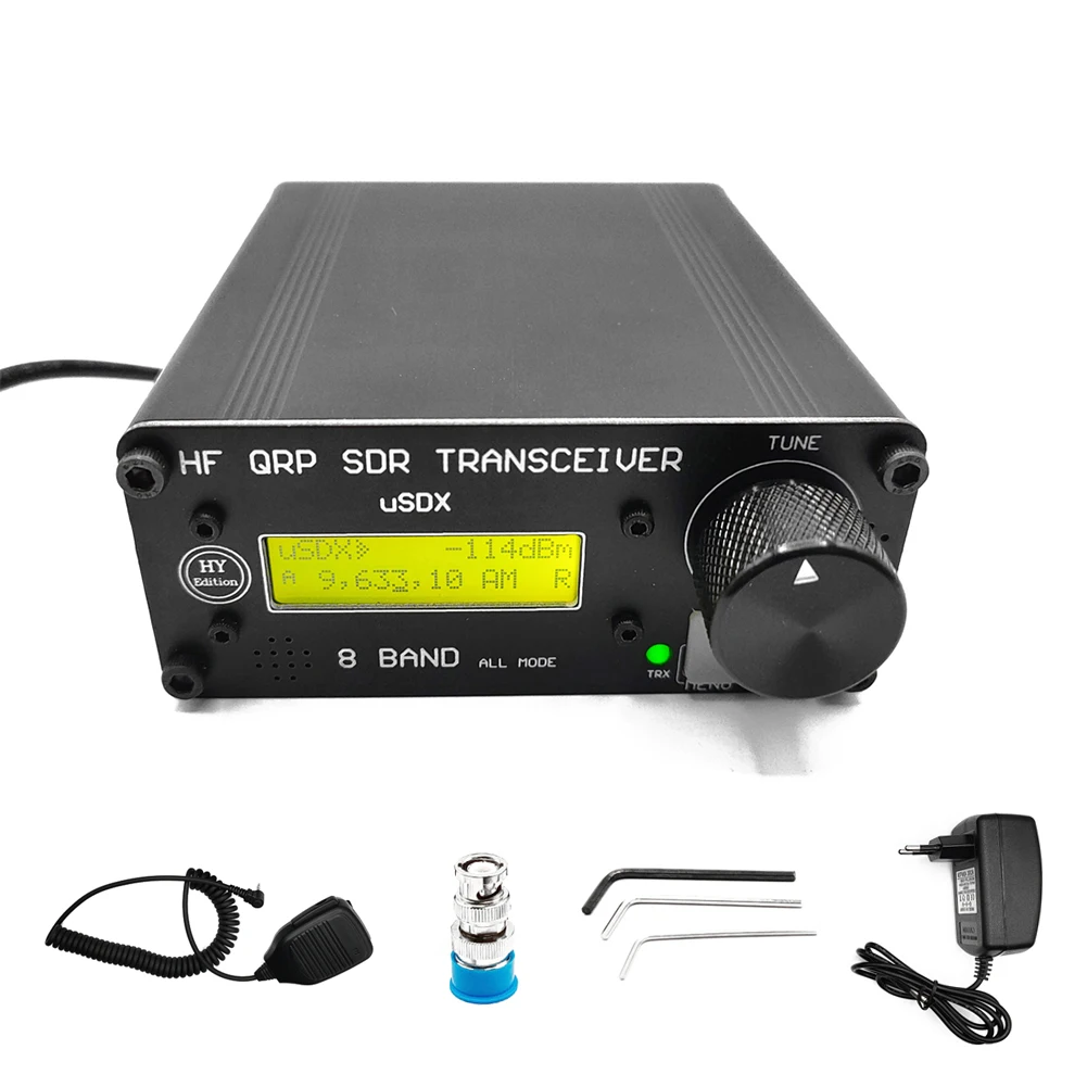 High Frequency QRP SSB/CW Transceivers 1602N LCD CW Decoding 10 15 17 20 30 40 60 80m 8-band ...
