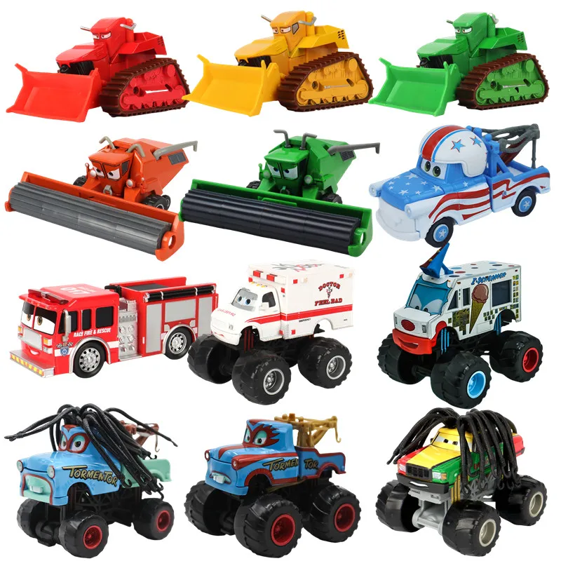 Alloy-Disney-Pixar-Cars-rhapsody-matador-bulldozer-truck-Mater ...
