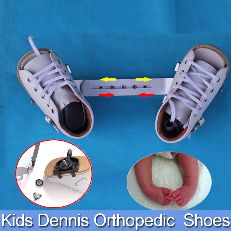 Children-1Pair-Orthopedic-Dennis-Brown-Shoes-Club-Foot-Corrective-Shoes ...