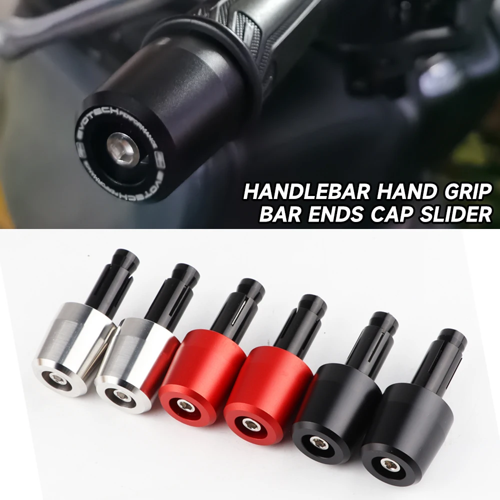 22mm Handlebar Grip End Handle Bar End Weight Cap For Suzuki GSXR 600 ...