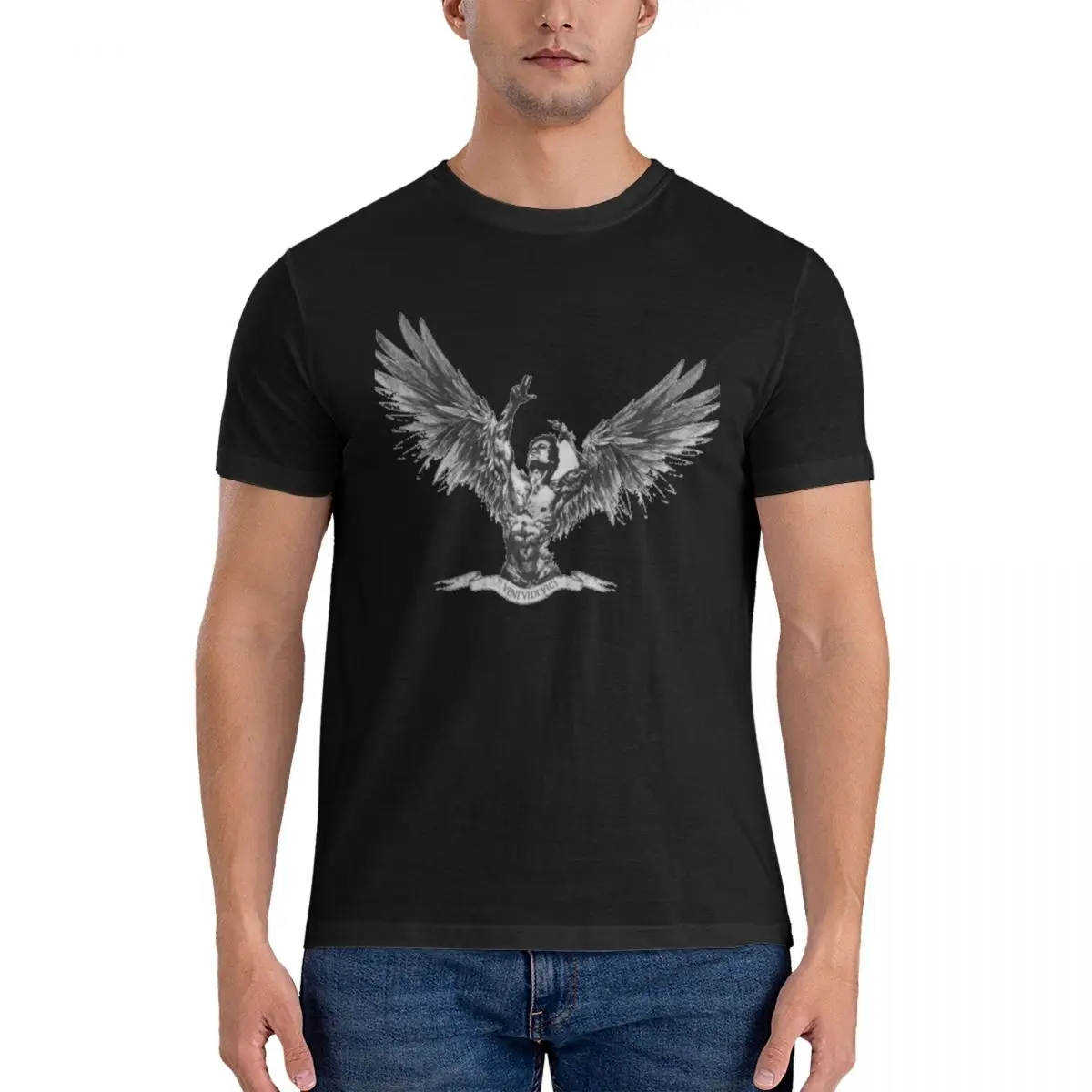 Zyzz Classic T Shirt mens clothes black t shirt| | - AliExpress