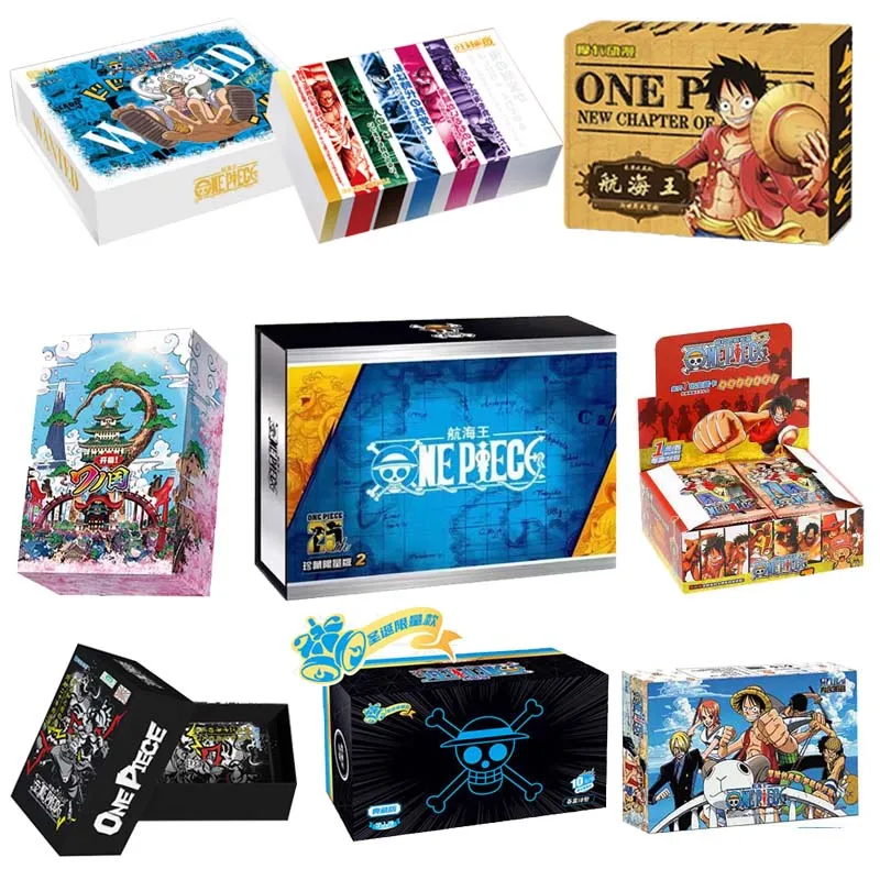 One-Piece-Cards-Collection-Booster-24-Box-Full-Set-Luffy-Roronoa-Paper ...