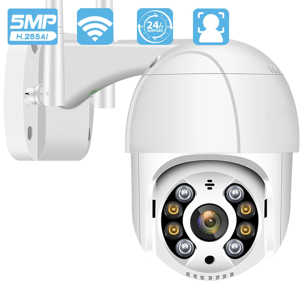 Wifi Surveillance Camera, 1080p Indoor Video Surveillance, Human Motion ...