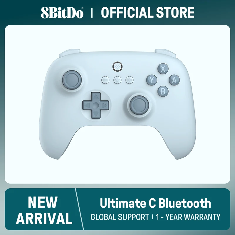 8BitDo-Ultimate-C-Wireless-ALPS-Joystick-Bluetooth-Gaming-Controller ...