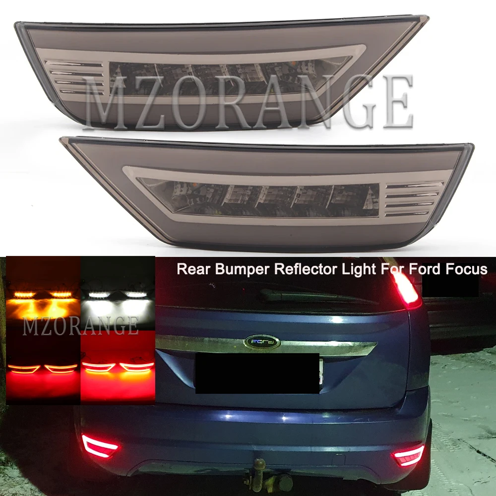 Reflector-de-parachoques-trasero-LED-para-Ford-Focus-2-MK2-Escape-Kuga ...