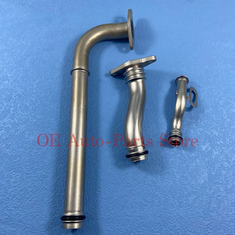 3PCS-Engine-Coolant-Water-Oil-Cooler-Pipe-For-Chevrolet-Cruze-Opel ...