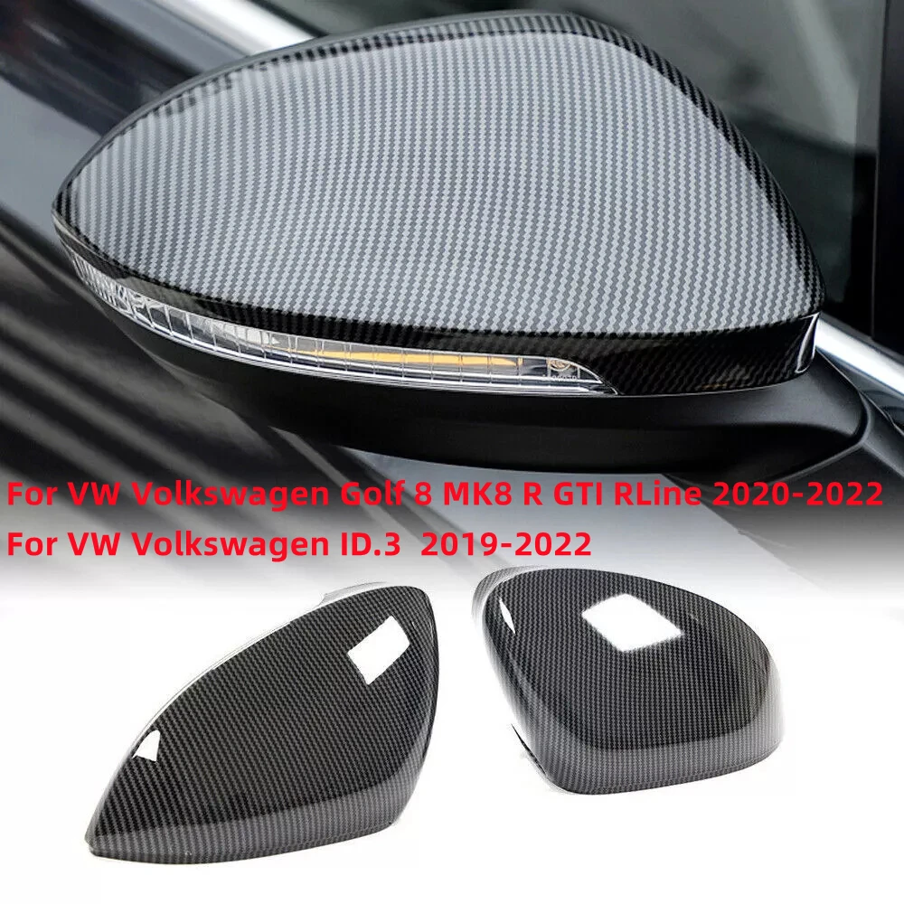 Car-Side-Mirror-Covers-Caps-W-Lane-Assist-For-VW-Volkswagen-Golf-8-MK8 ...