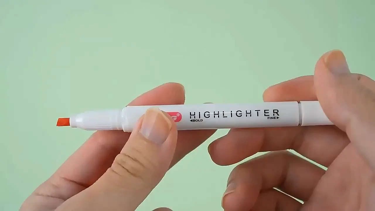 5Pcs/set Cute Macaron Double Headed Highlighters Water-based Ink ...