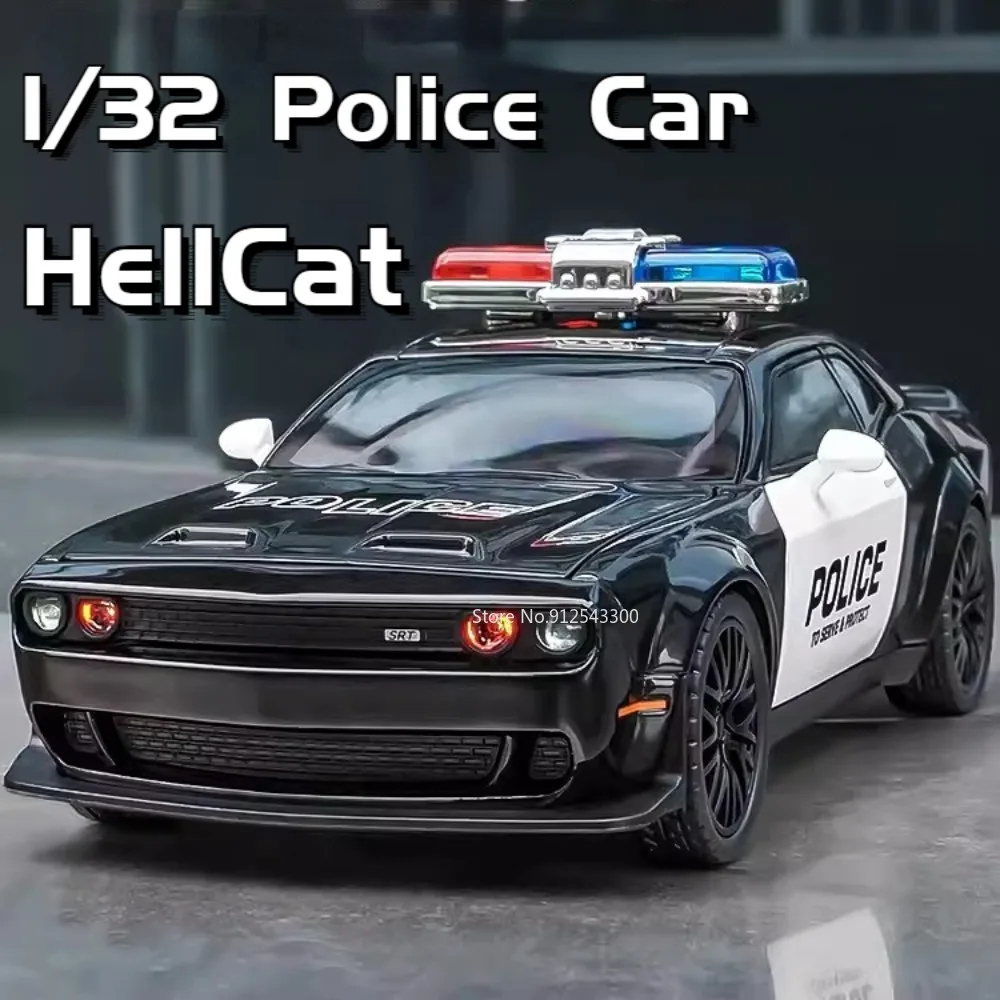 1-32-Dodge-Hellcat-Police-Car-Models-Toys-Alloy-Diecast-Simulation ...