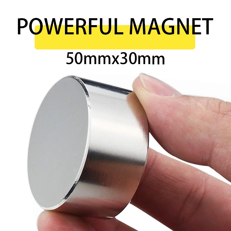 1PC-50x30mm-Thick-Circular-Magnets-50mm-x-30mm-N35-Round-Neodymium ...