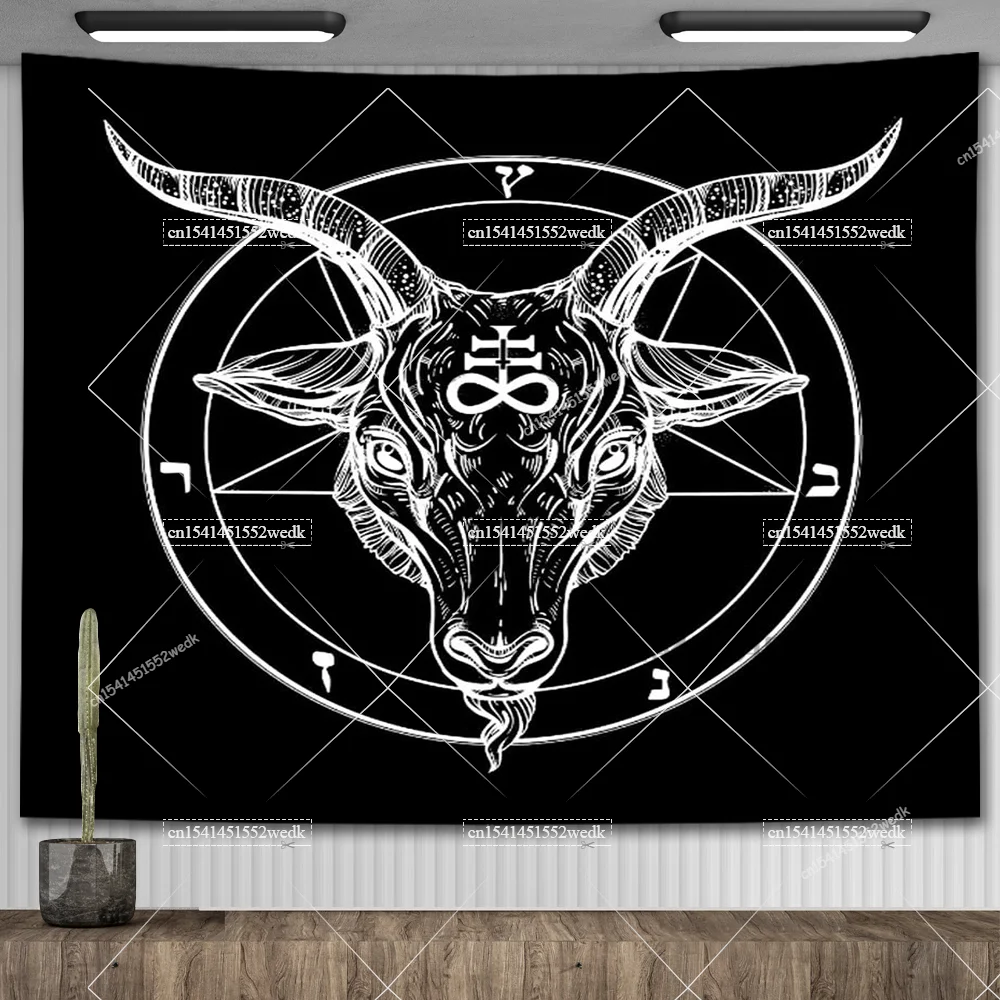 Goat Head Pentagram Tattoo
