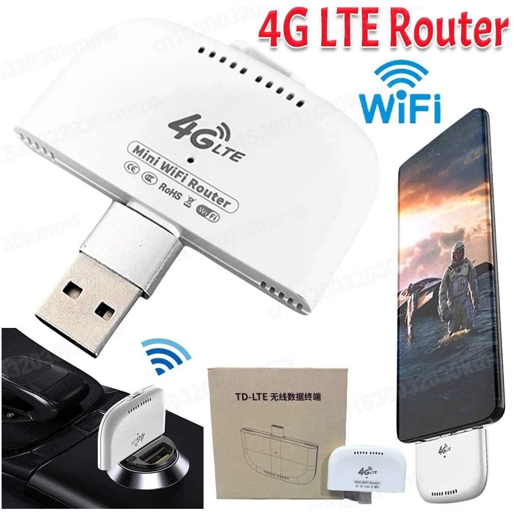 4G-Type-C-USB-WIFI-Dongle-LTE-Nano-Sim-Card-Mobile-Router-Portable ...