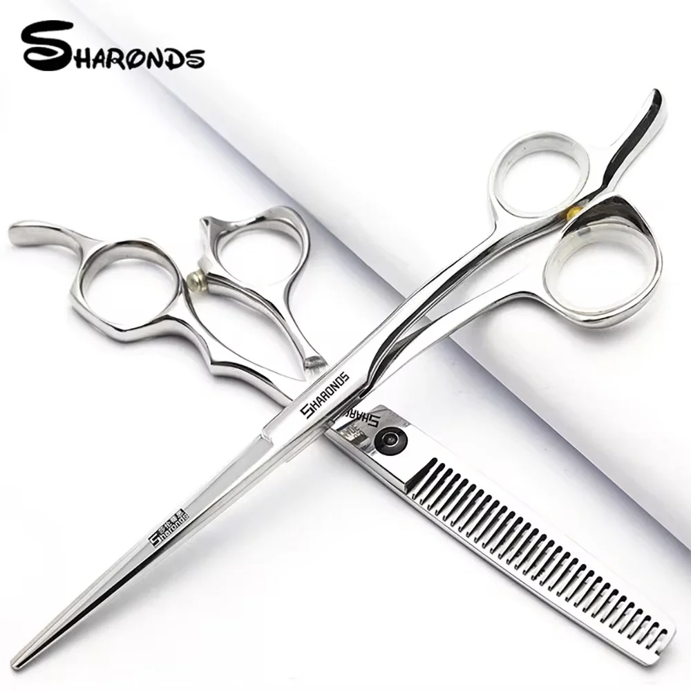 SHARONDS-Hairdressing-Scissors-Exclusive-Hairstylist-Barbers-Shears-5-5 ...
