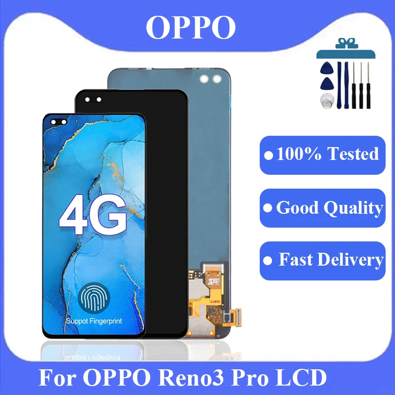 OLED-For-Oppo-reno3-pro-4G-CPH2035-CPH2036-CPH2037-LCD-Display-Touch ...