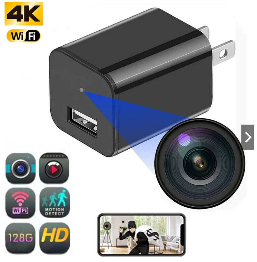 4K-WiFi-Mini-Charger-Camera-Wireless-Full-HD-1080P-Plug-Cameras ...