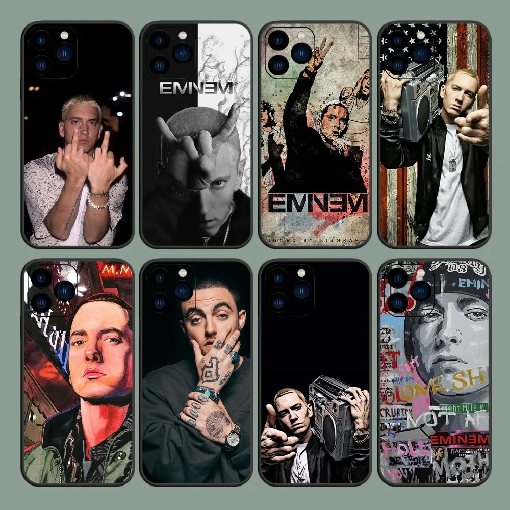 Funda-de-tel-fono-de-rapero-Eminem-America-carcasa-para-iPhone-8-11-12 ...
